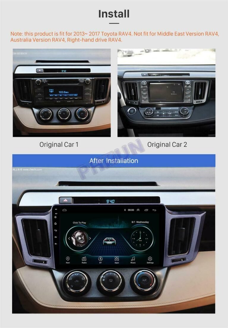 Toyota Rav4 2013 - 2017 Multimedia Player Android - Littleman Enterprise