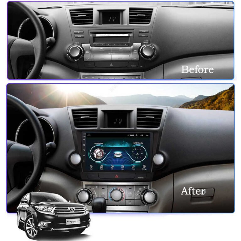 Toyota highlander 2009 - 2014 Player Android Multimedia - Littleman ...