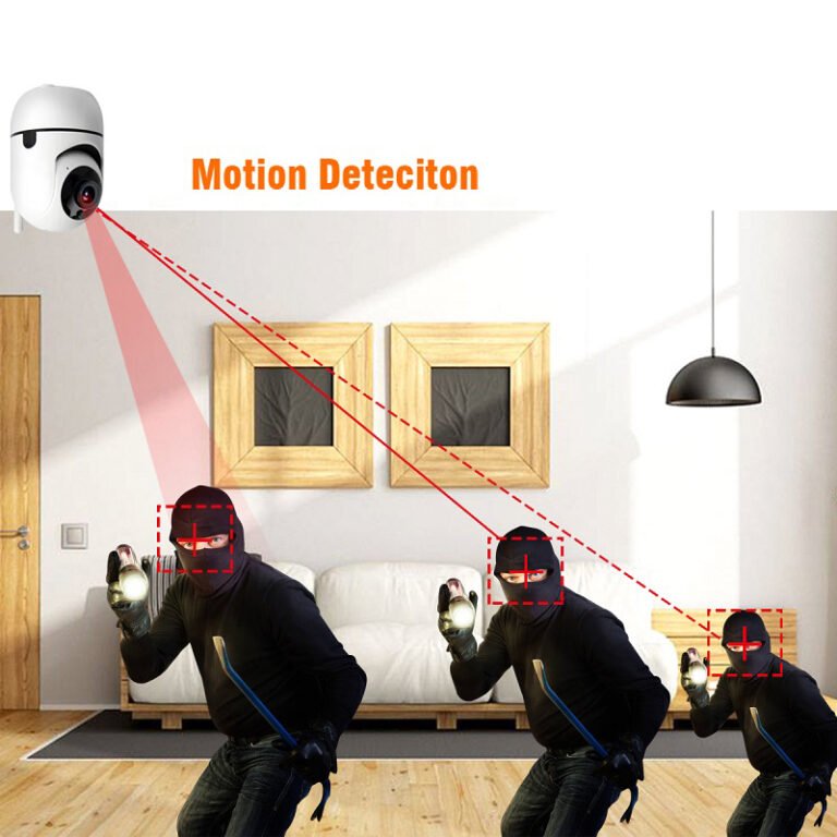 Home Wireless Rotating Camera (Auto Tracking) - Littleman Enterprise