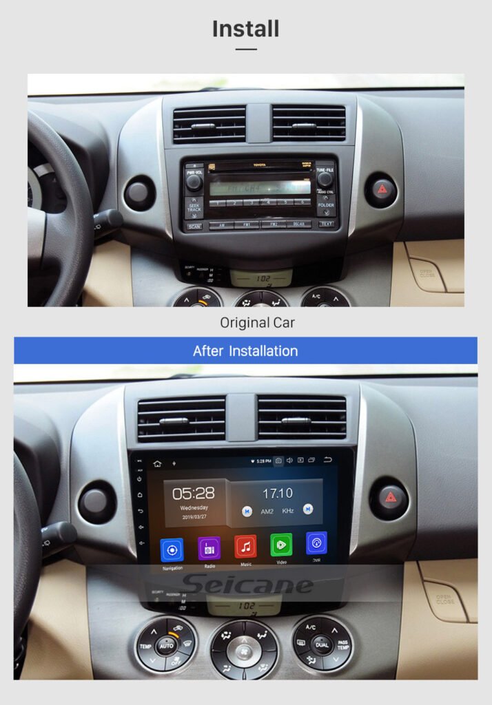 Toyota Rav4 2007 - 2011 Player Android Multimedia - Littleman Enterprise
