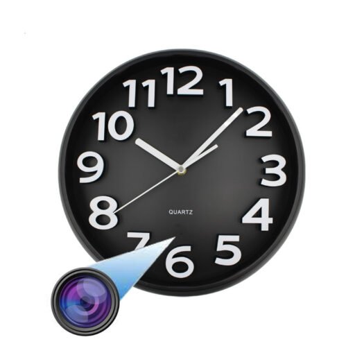 Spy Security Wall Camera WiFi Clock - Littleman Enterprise
