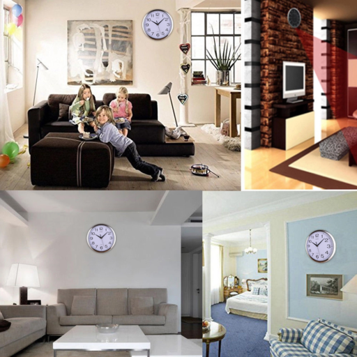 Spy Hidden Wifi Camera Wall Clock 1080P - Littleman Enterprise